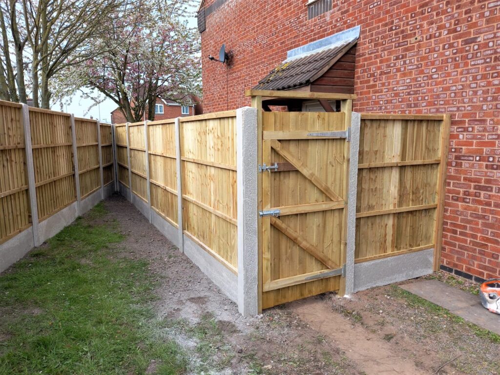 Fully Framed Feather Edge Panels | TAFS Garden Co. Telford, Shropshire