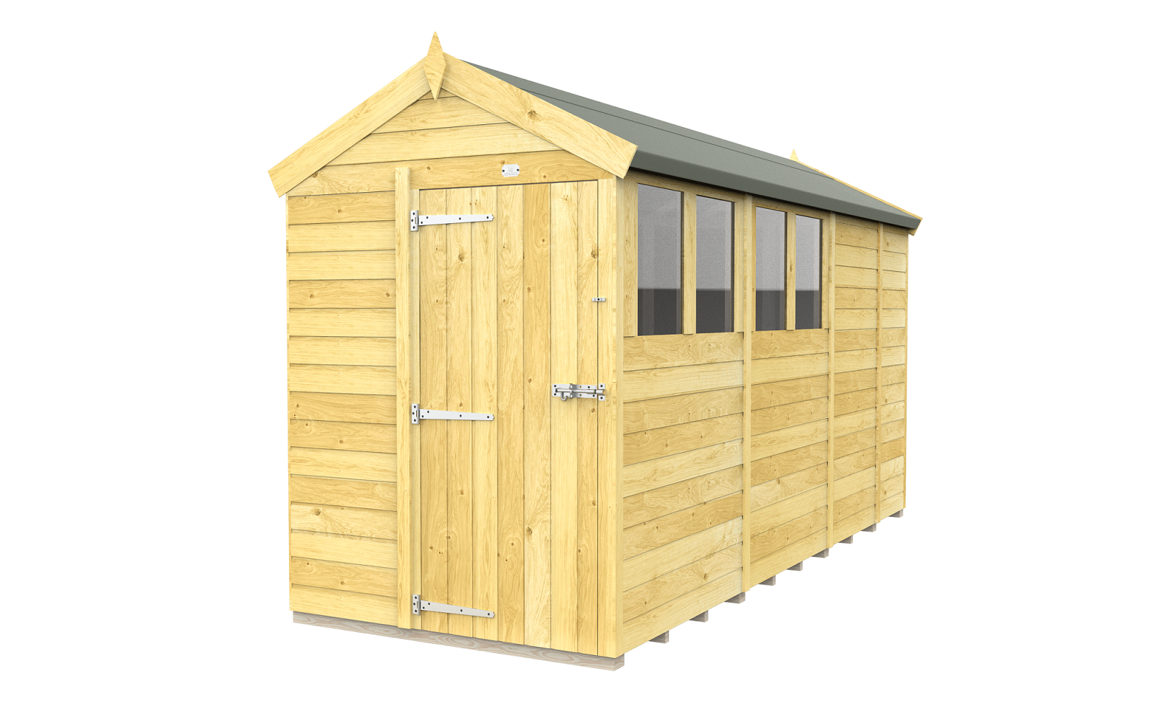 5ft x 13ft Apex Shed | TAFS Garden Co. Telford, Shropshire