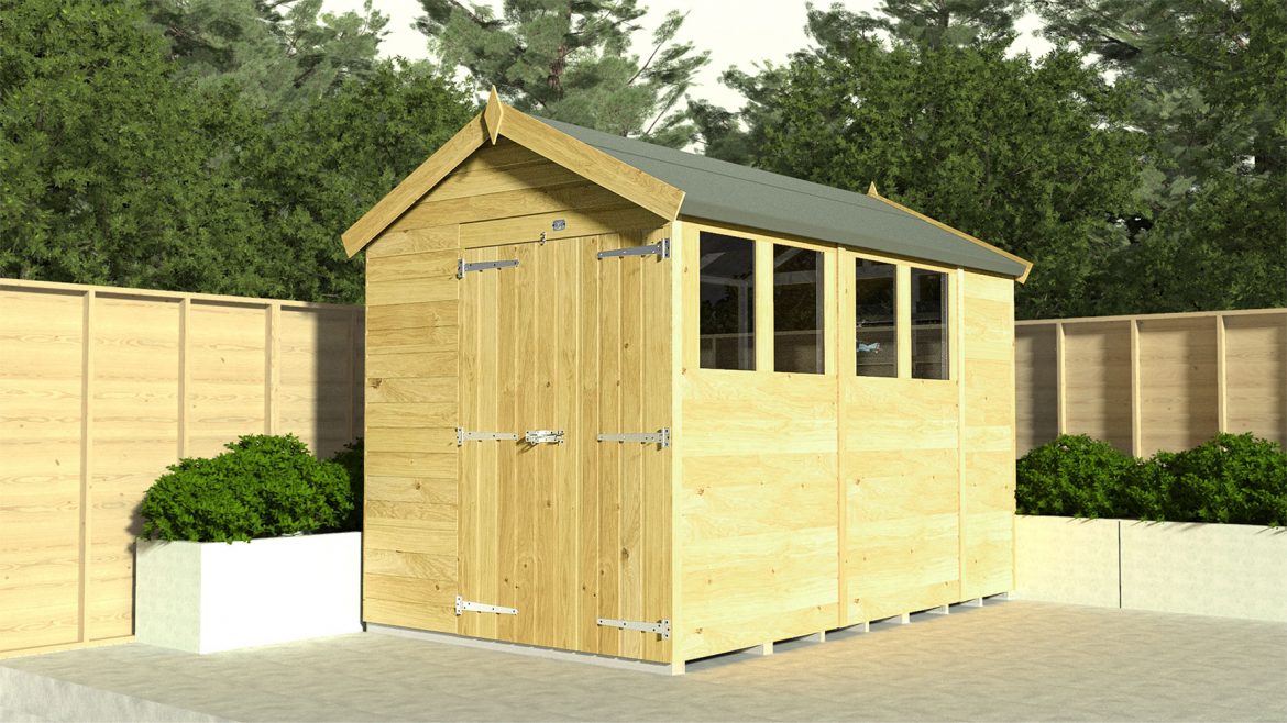 5ft x 8ft Apex Shed | TAFS Garden Co. Telford, Shropshire