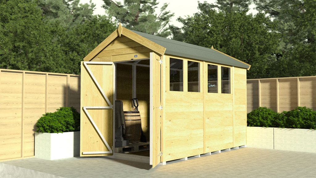 5ft x 8ft Apex Shed | TAFS Garden Co. Telford, Shropshire