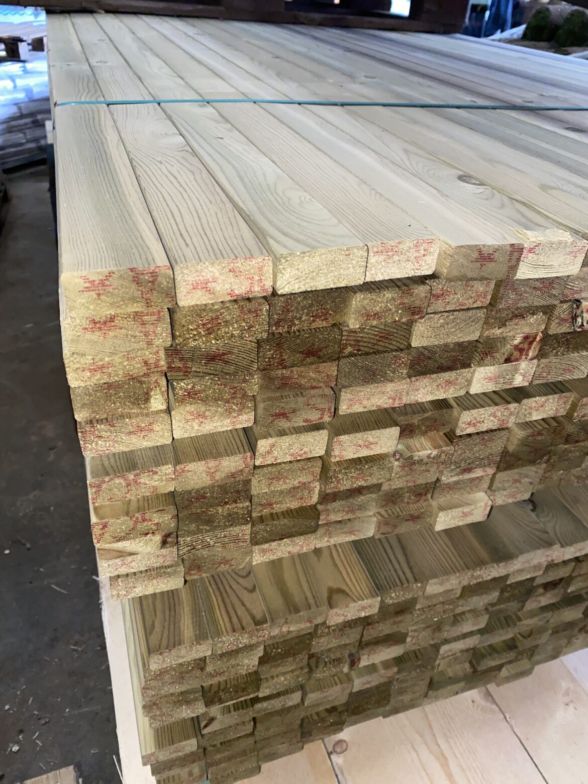 Roofing/Fencing Lath 3600x43x20mm | TAFS Garden Co. Telford, Shropshire